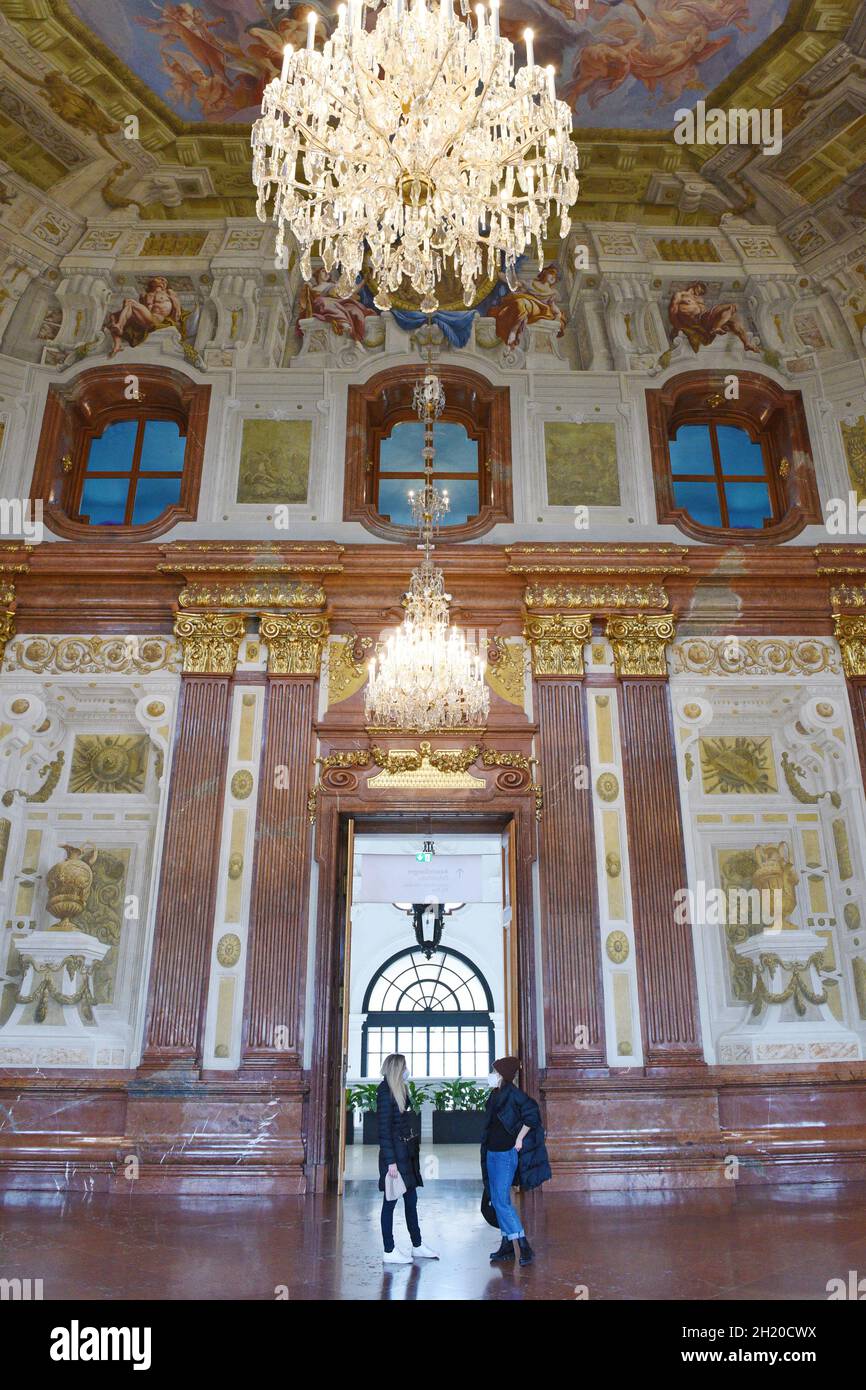 Austrian gallery belvedere hi-res stock photography and images - Alamy