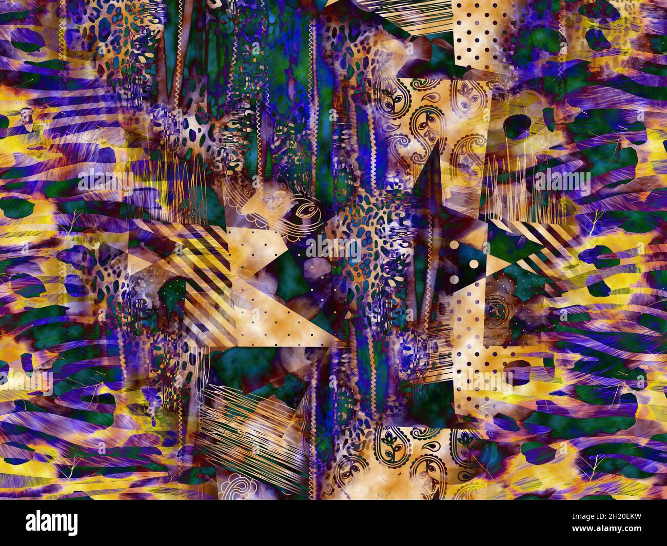 Print,African Animal Prints. Vintage Natural Pattern. Black Exotic ...