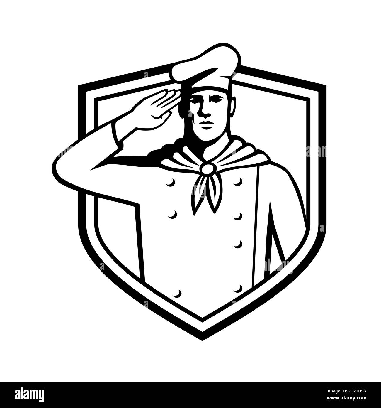 Vintage military chef hi-res stock photography and images - Alamy