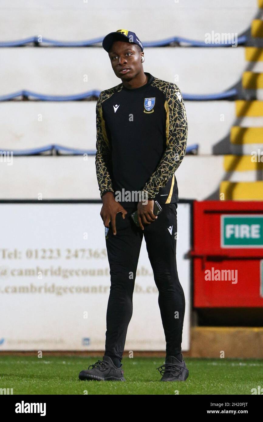 Jaden Brown #3 of Sheffield Wednesday arrives at the stadium Stock ...