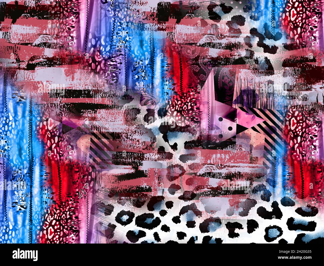 Print,African Animal Prints. Vintage Natural Pattern. Black Exotic ...