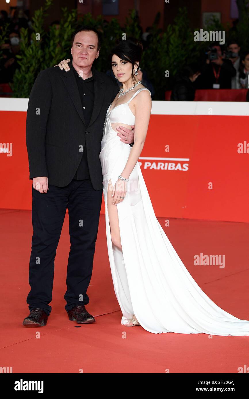 Rome, Italy. 19th Oct, 2021. Roma Cinema Fest 2021, Film Fest, Quentin ...