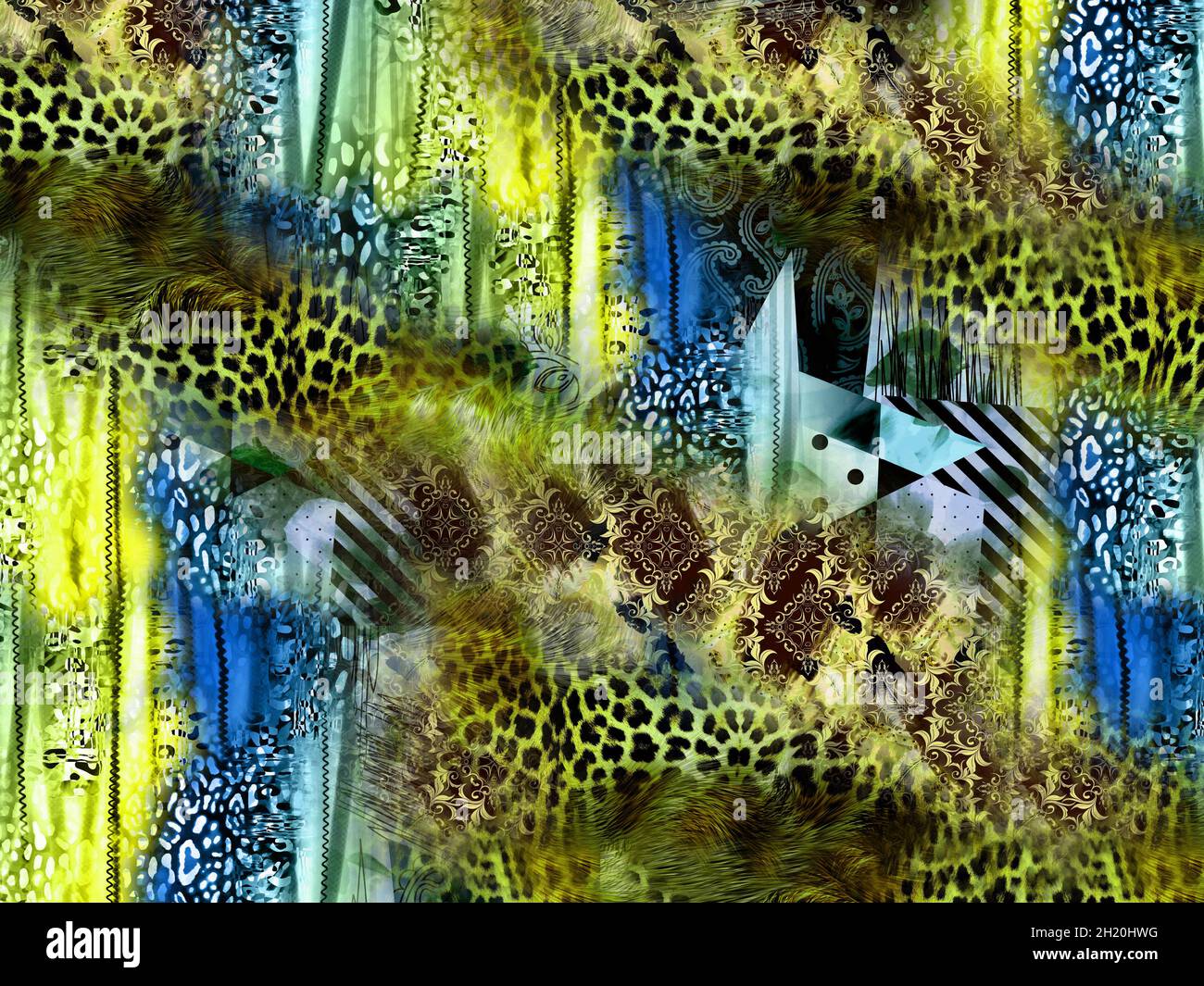 Print,African Animal Prints. Vintage Natural Pattern. Black Exotic ...