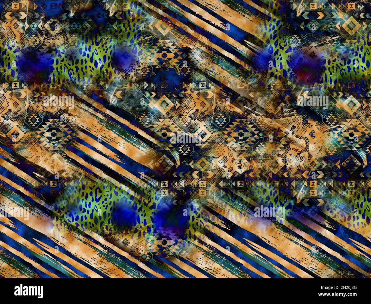 Print,African Animal Prints. Vintage Natural Pattern. Black Exotic ...