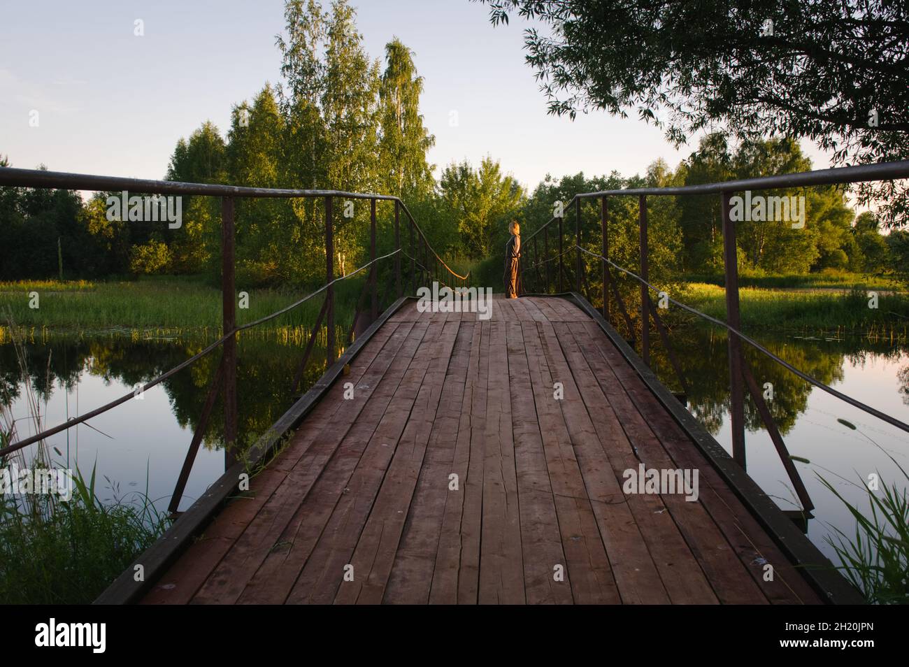 Bridge in sunset hi-res stock photography and images - Alamy