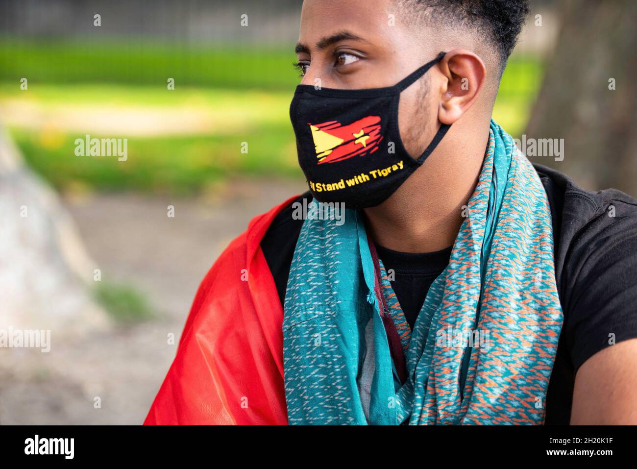 Tigray genocide protest hi-res stock photography and images - Alamy