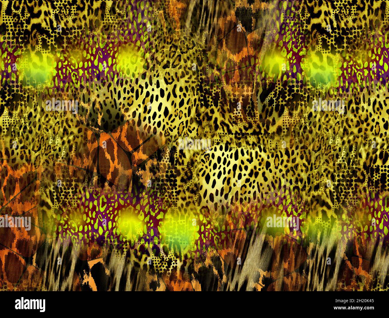 Print,African Animal Prints. Vintage Natural Pattern. Black Exotic ...