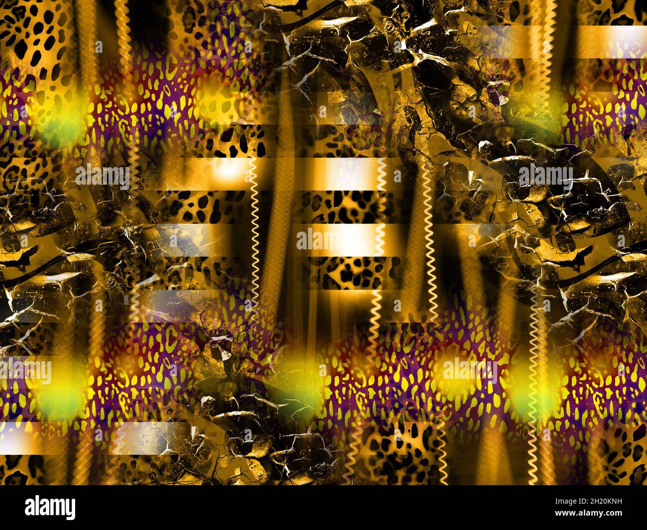 Print,African Animal Prints. Vintage Natural Pattern. Black Exotic ...