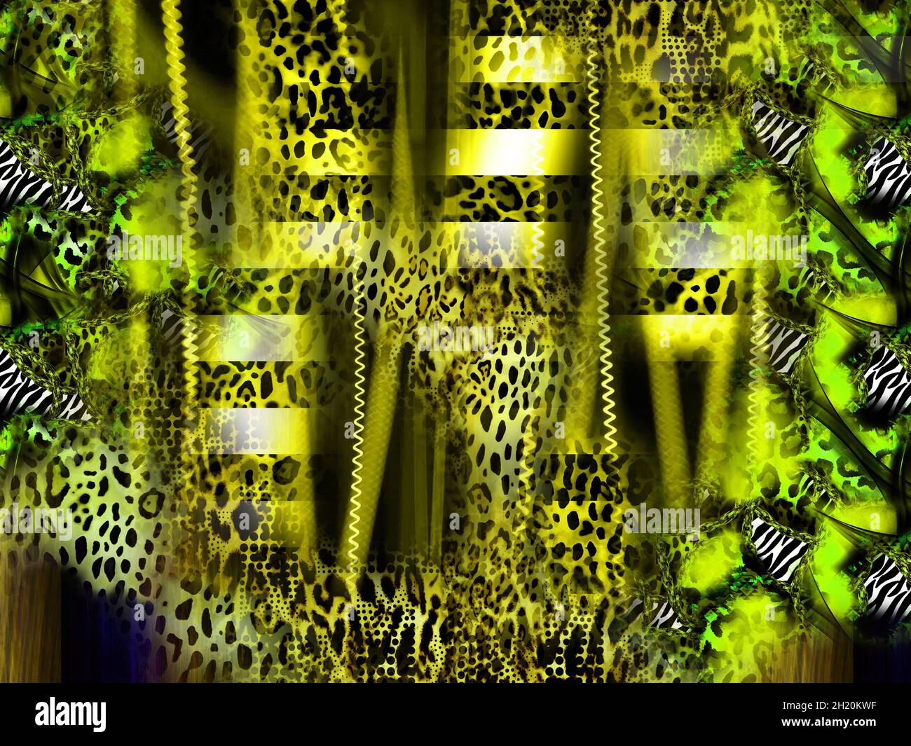 Print,African Animal Prints. Vintage Natural Pattern. Black Exotic ...