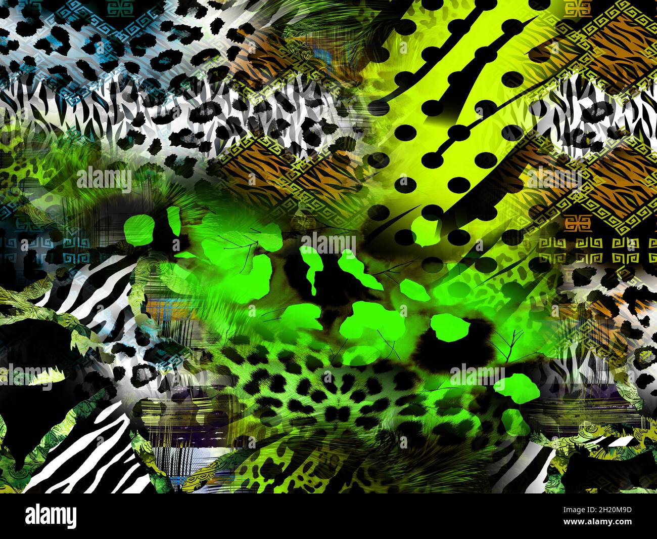 Print,African Animal Prints. Vintage Natural Pattern. Black Exotic ...