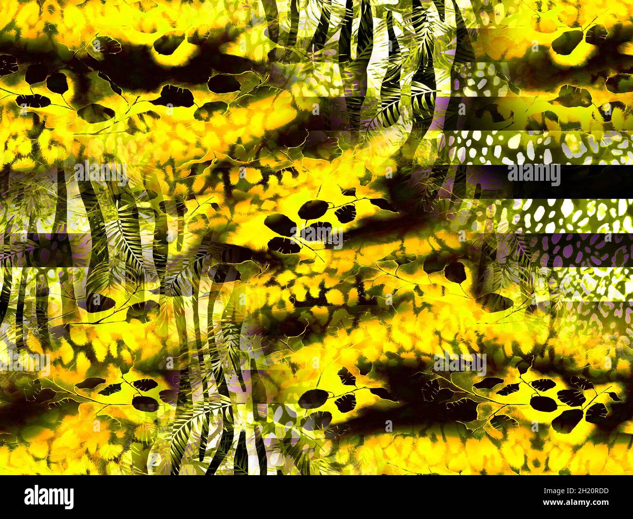 Print,African Animal Prints. Vintage Natural Pattern. Black Exotic ...