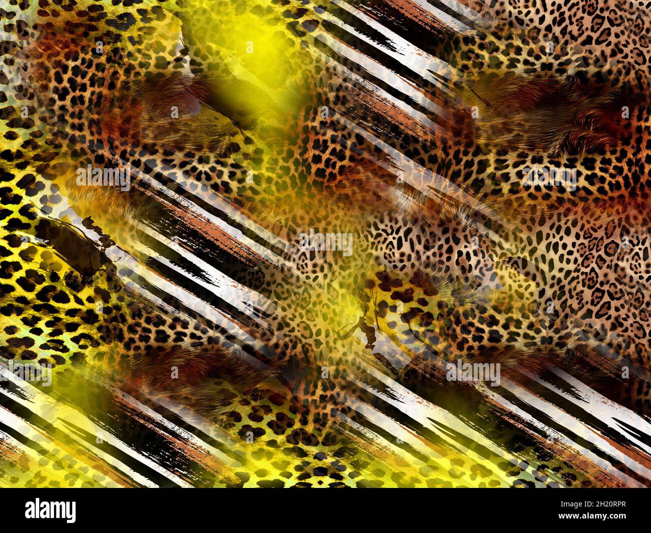 Print,African Animal Prints. Vintage Natural Pattern. Black Exotic ...