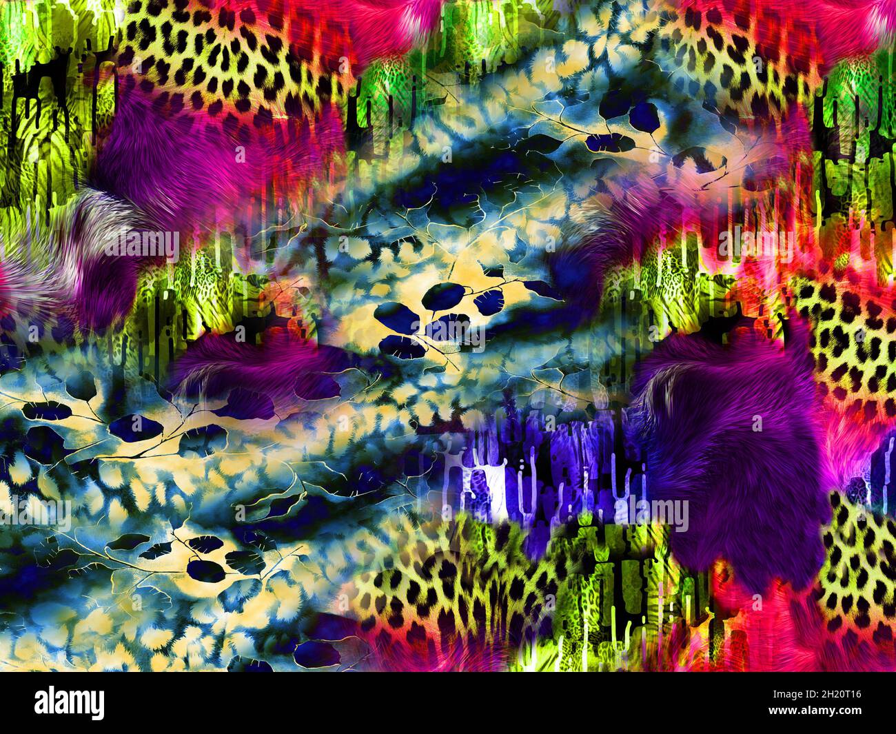 Print,African Animal Prints. Vintage Natural Pattern. Black Exotic ...