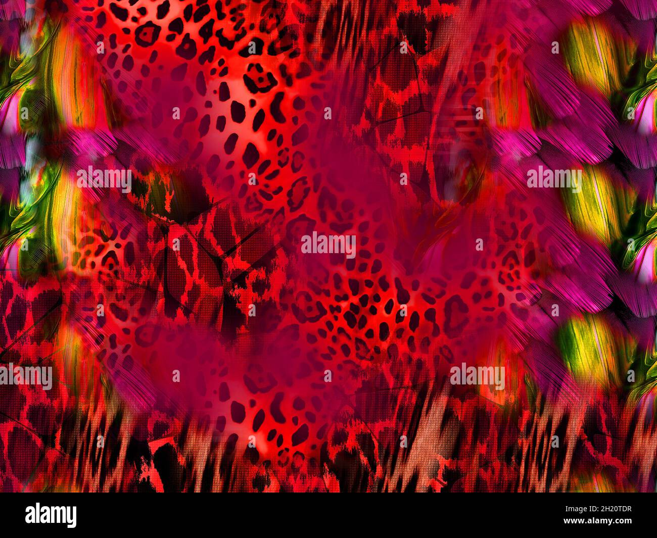 Print,African Animal Prints. Vintage Natural Pattern. Black Exotic ...