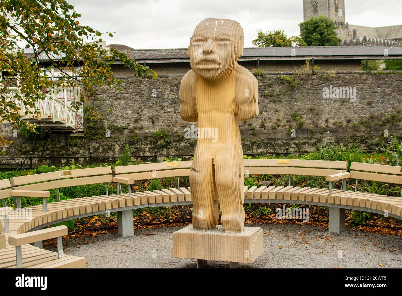 Urban street architecture, monuments, urban decorations in Limerick ...