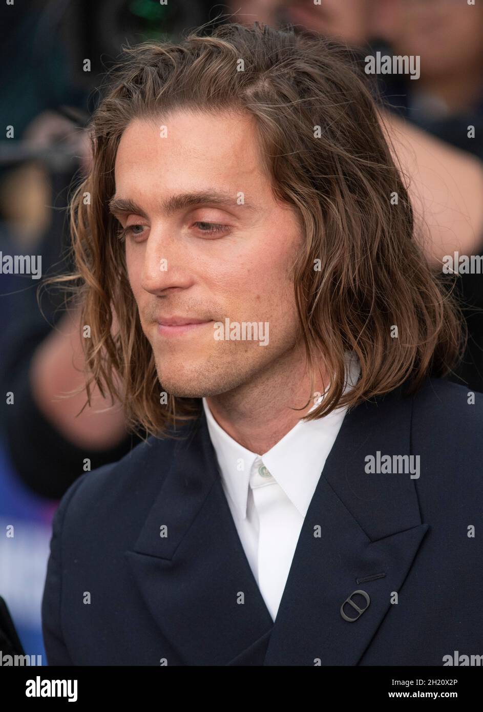 LONDON, ENGLAND - OCTOBER 13: Jack Farthing attends the Gala Premiere for "The Lost Daughter ...