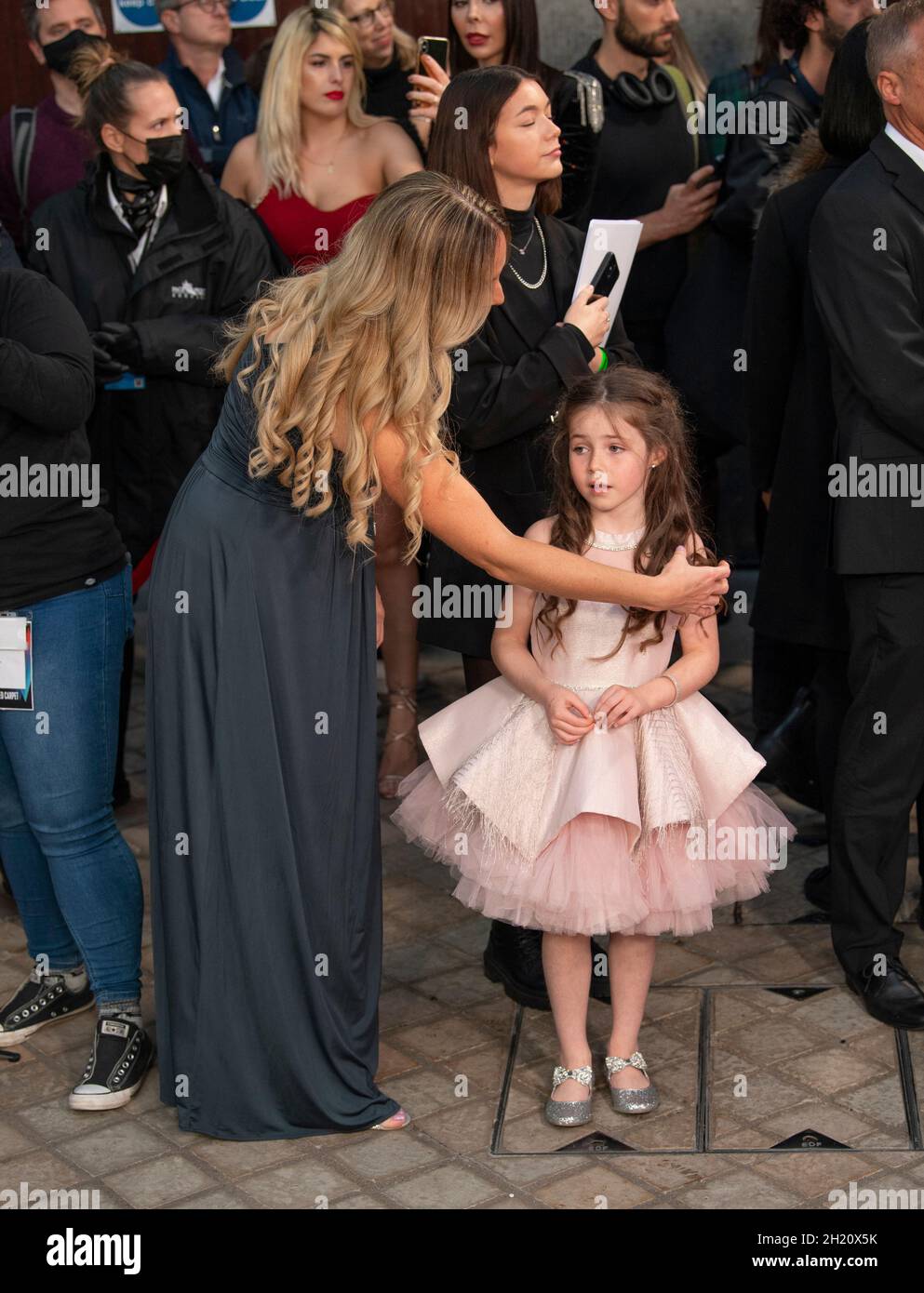 LONDON, ENGLAND - OCTOBER 13: Ellie Blake attends the Gala Premiere for ...