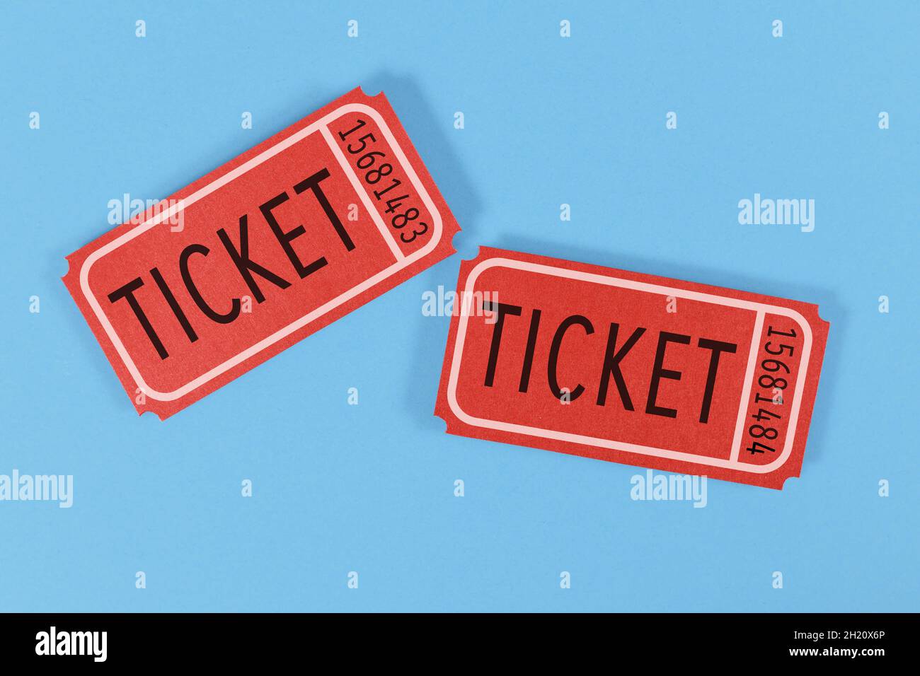 Two tickets for the theater hi-res stock photography and images - Alamy