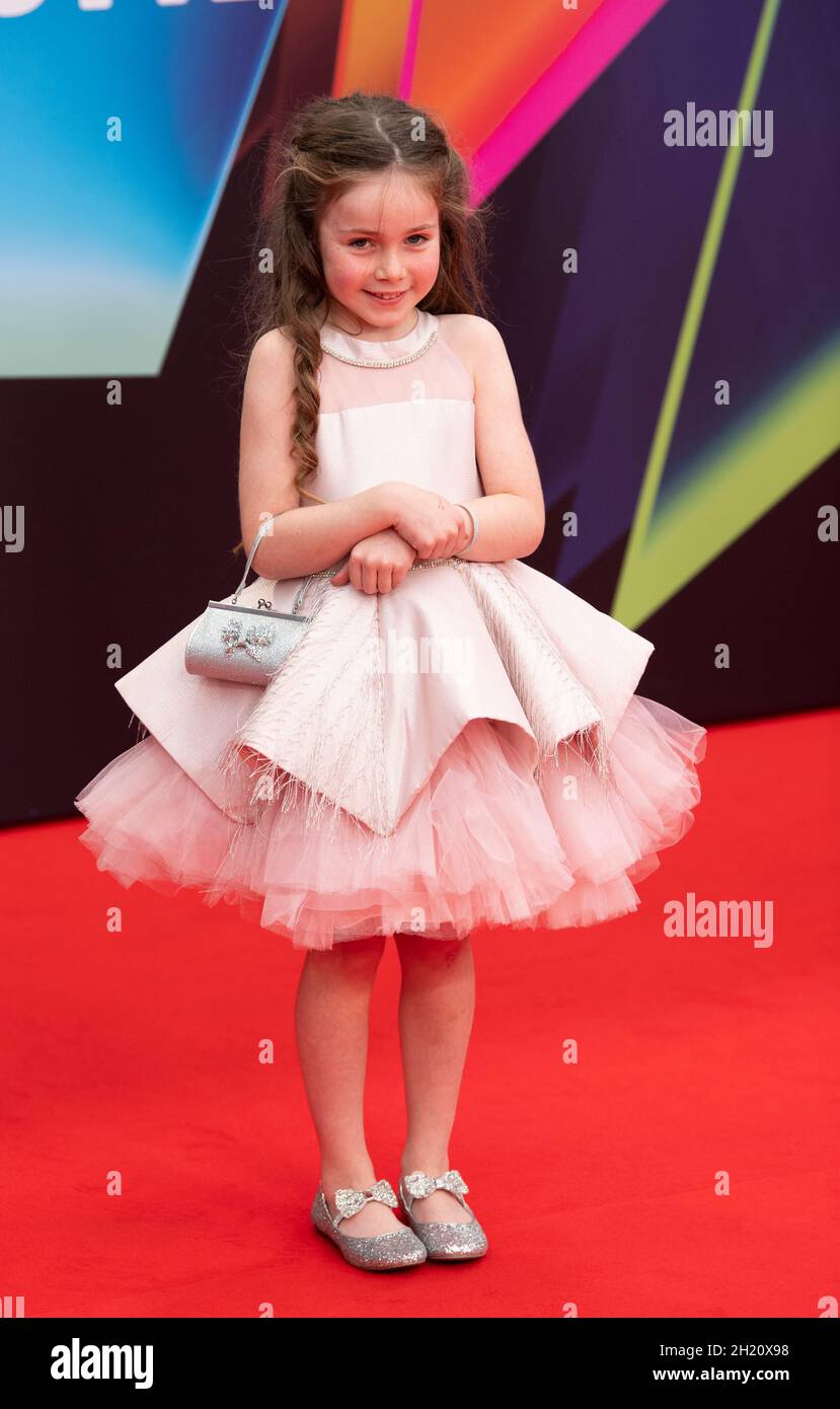 LONDON, ENGLAND - OCTOBER 13: Ellie Blake attends the Gala Premiere for ...