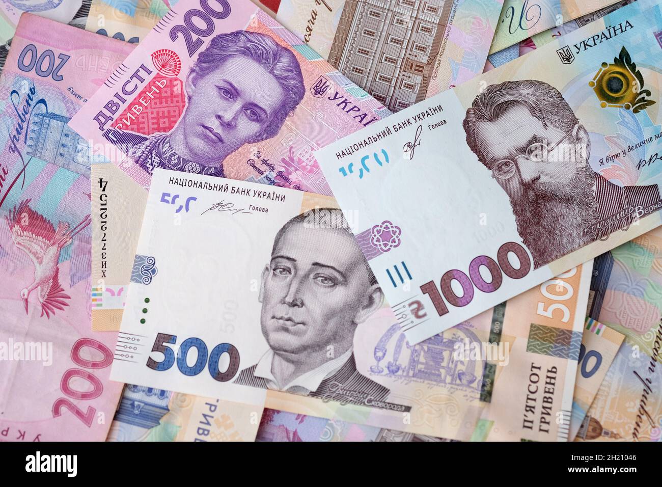 The national Ukrainian currency is in hryvnias. Ukrainian banknotes and ...