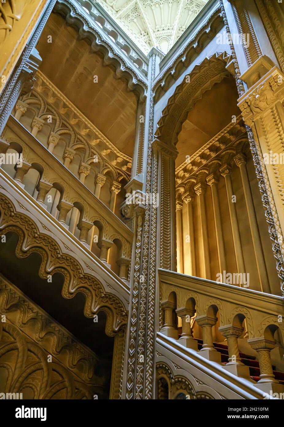 Penrhyn castle interior hi-res stock photography and images - Alamy