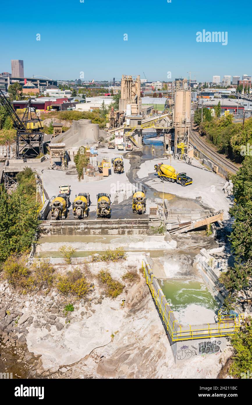 Portland and oregon and aerial hi-res stock photography and images - Alamy