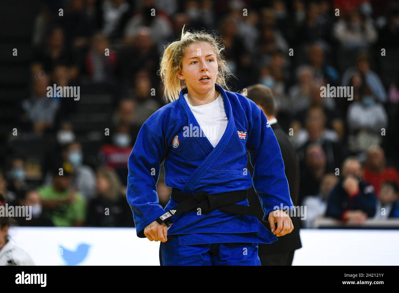Women -70 kg, Kelly PETERSEN POLLARD during the Paris Grand Slam 2021 ...