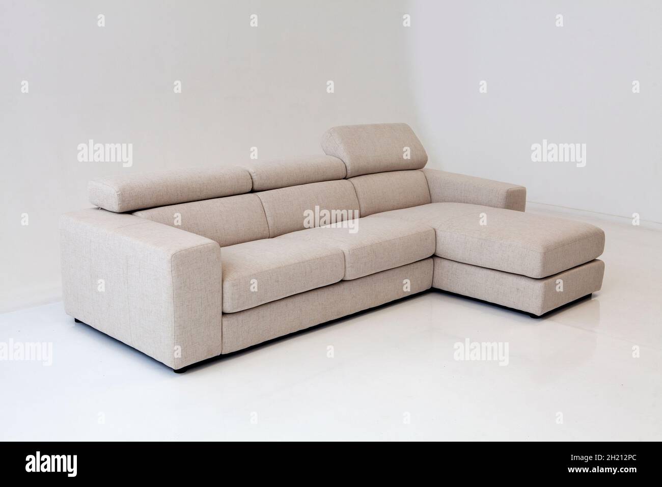 MODERN SOFA LIGHT COLOR Stock Photo - Alamy