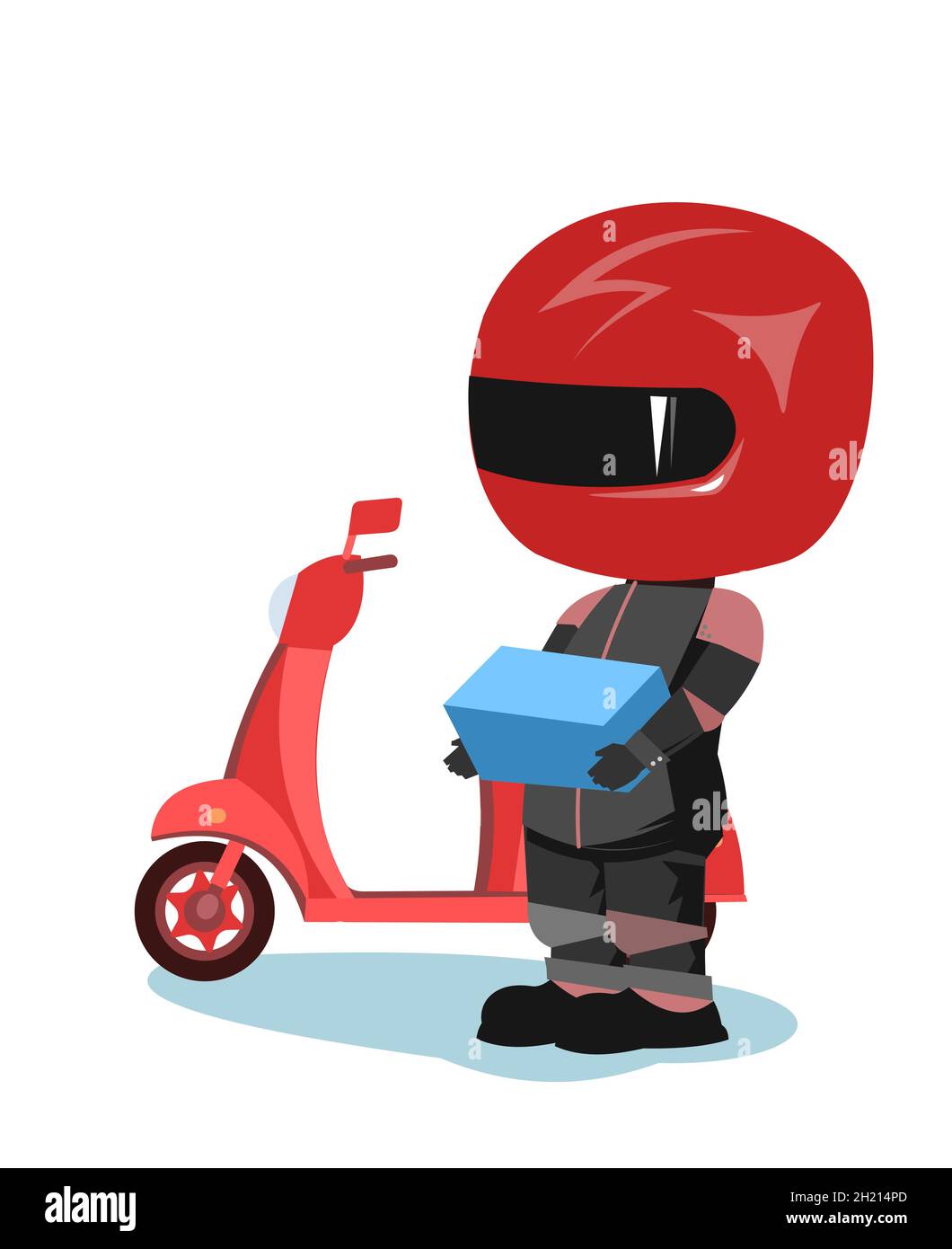 Delivery cartoon hi-res stock photography and images - Alamy
