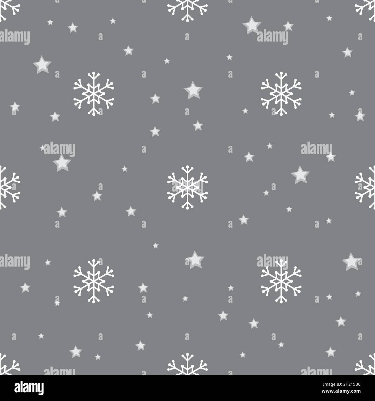 Grey snowflake Stock Vector Images - Alamy