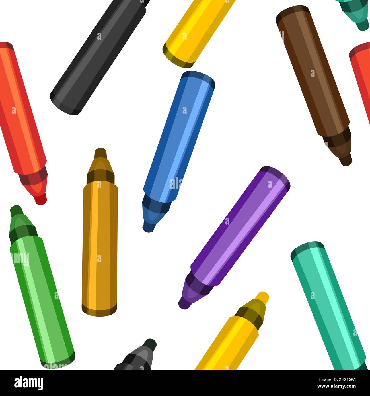 With a marker Stock Vector Images - Alamy