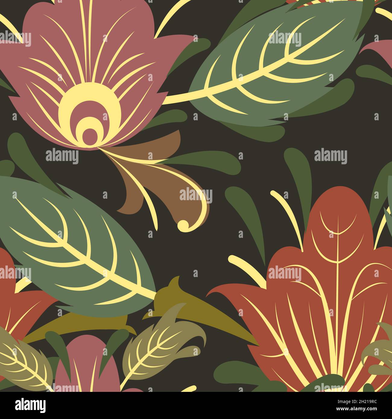 Summer vegetable seamless pattern. Nice. Beautiful ornament with ...