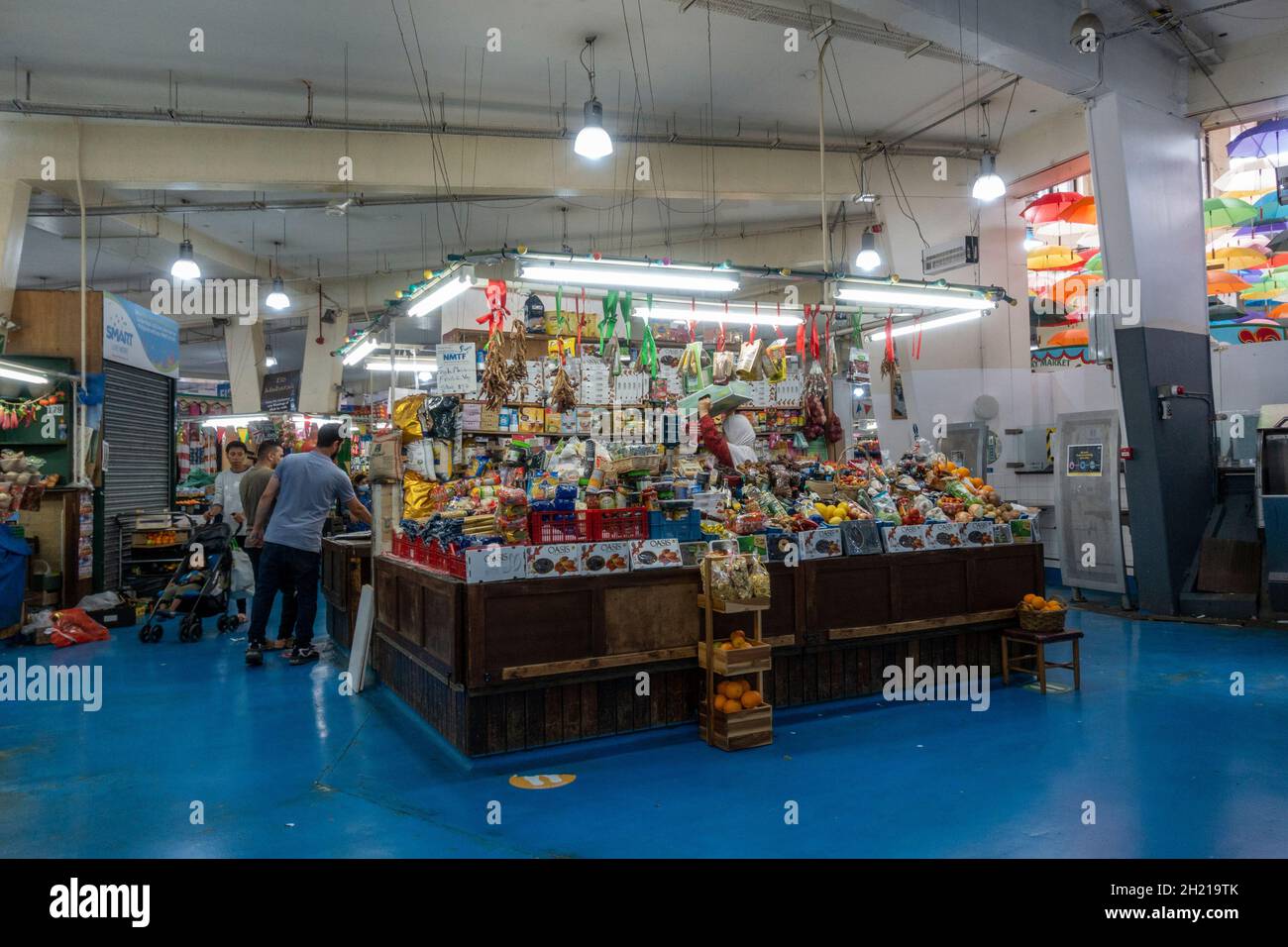 General view inside Coventry Market, Coventry, West Midlands, UK Stock ...
