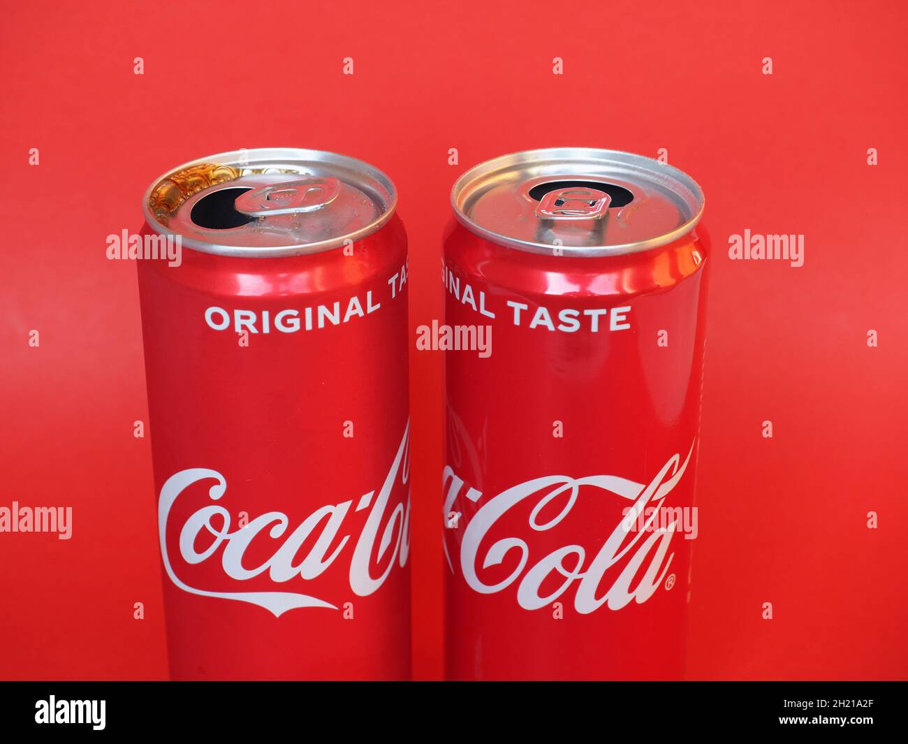 ATLANTA, USA - CIRCA SEPTEMBER 2021: Can of Coca Cola Stock Photo - Alamy