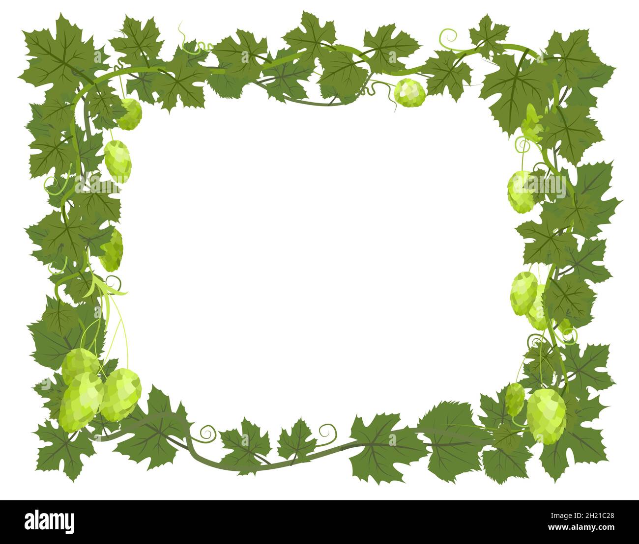 Roman Grapes Border Clip Art