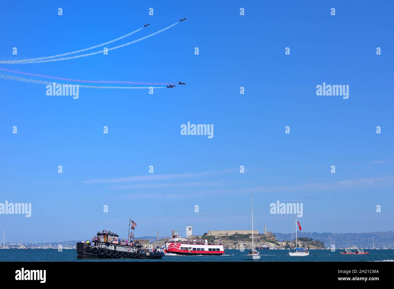 The amazing yearly Fleet Week in the Bay Area, San Francisco CA Stock ...