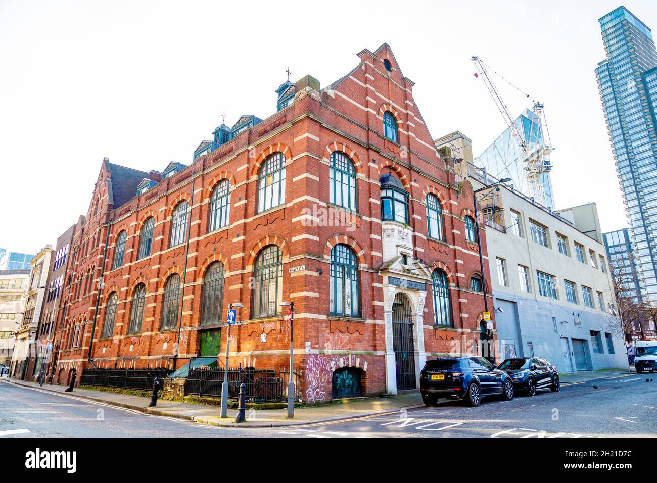Exterior of Grade II listed Bedford House Stock Photo - Alamy