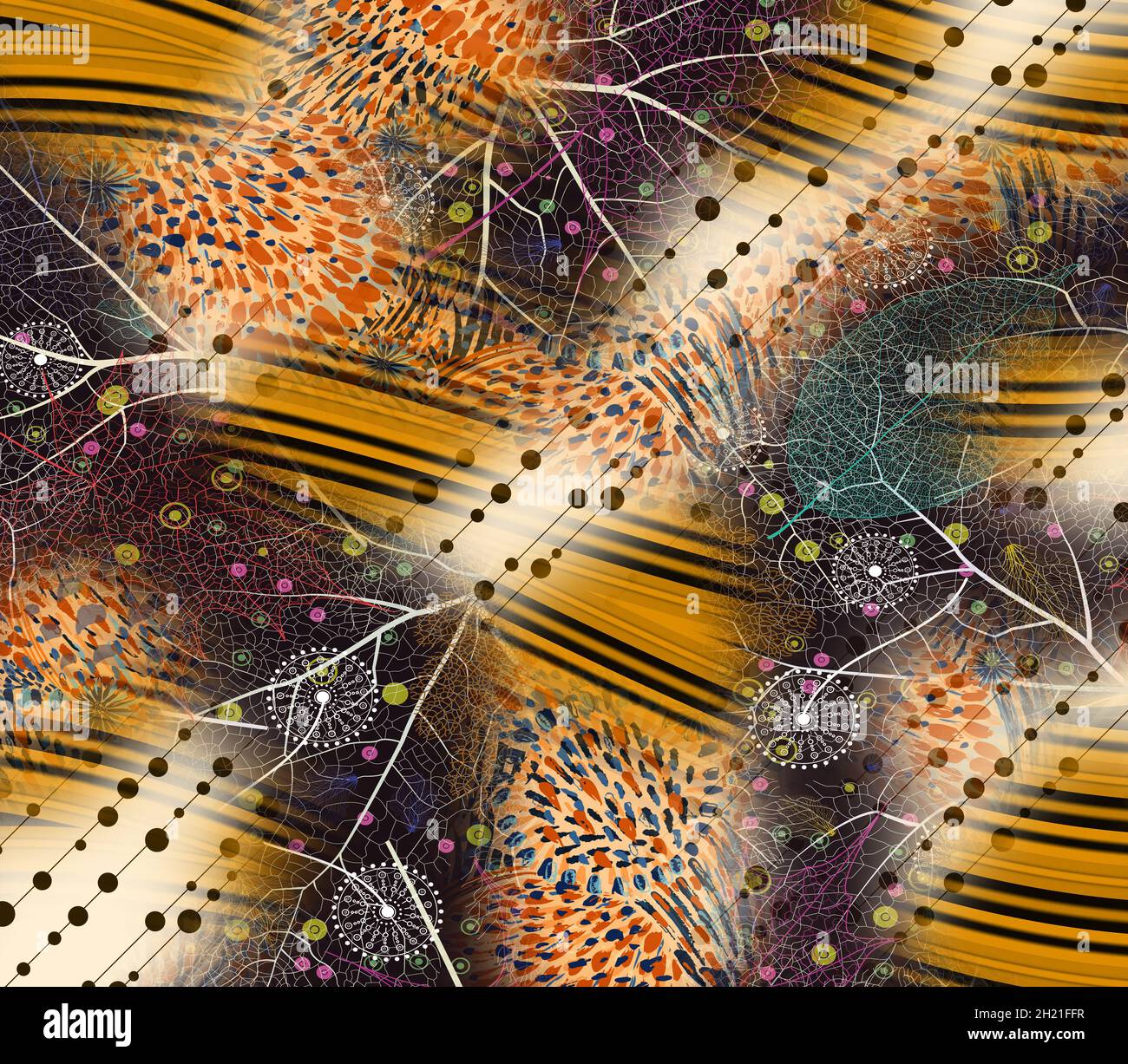 Fabric print pattern.Multicolored background. Colorful pattern ...