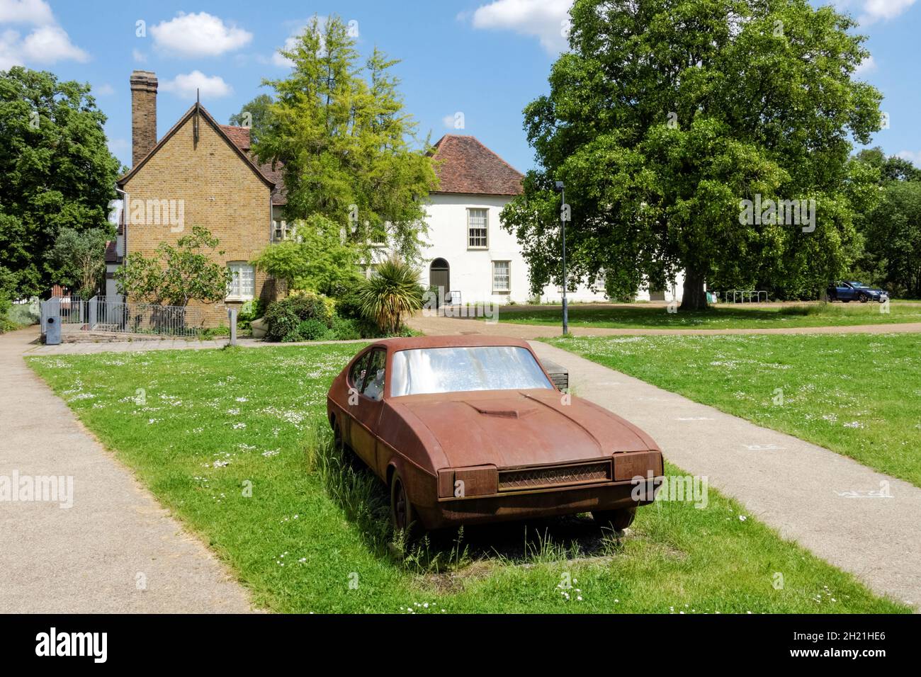 Valence House Museum and park in Dagenham, London England United ...