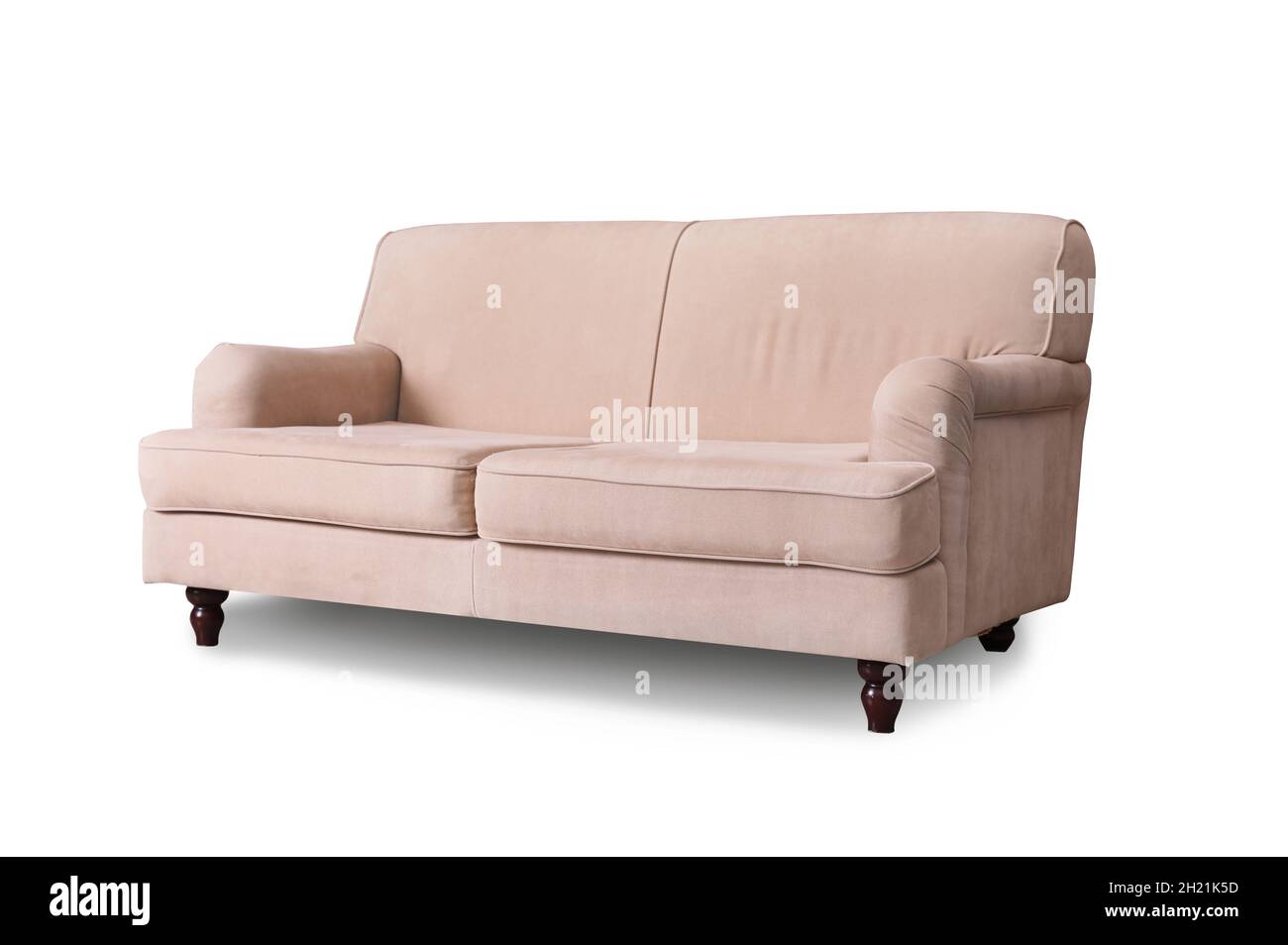 Comfortable sofa on white background. Furniture for modern room ...