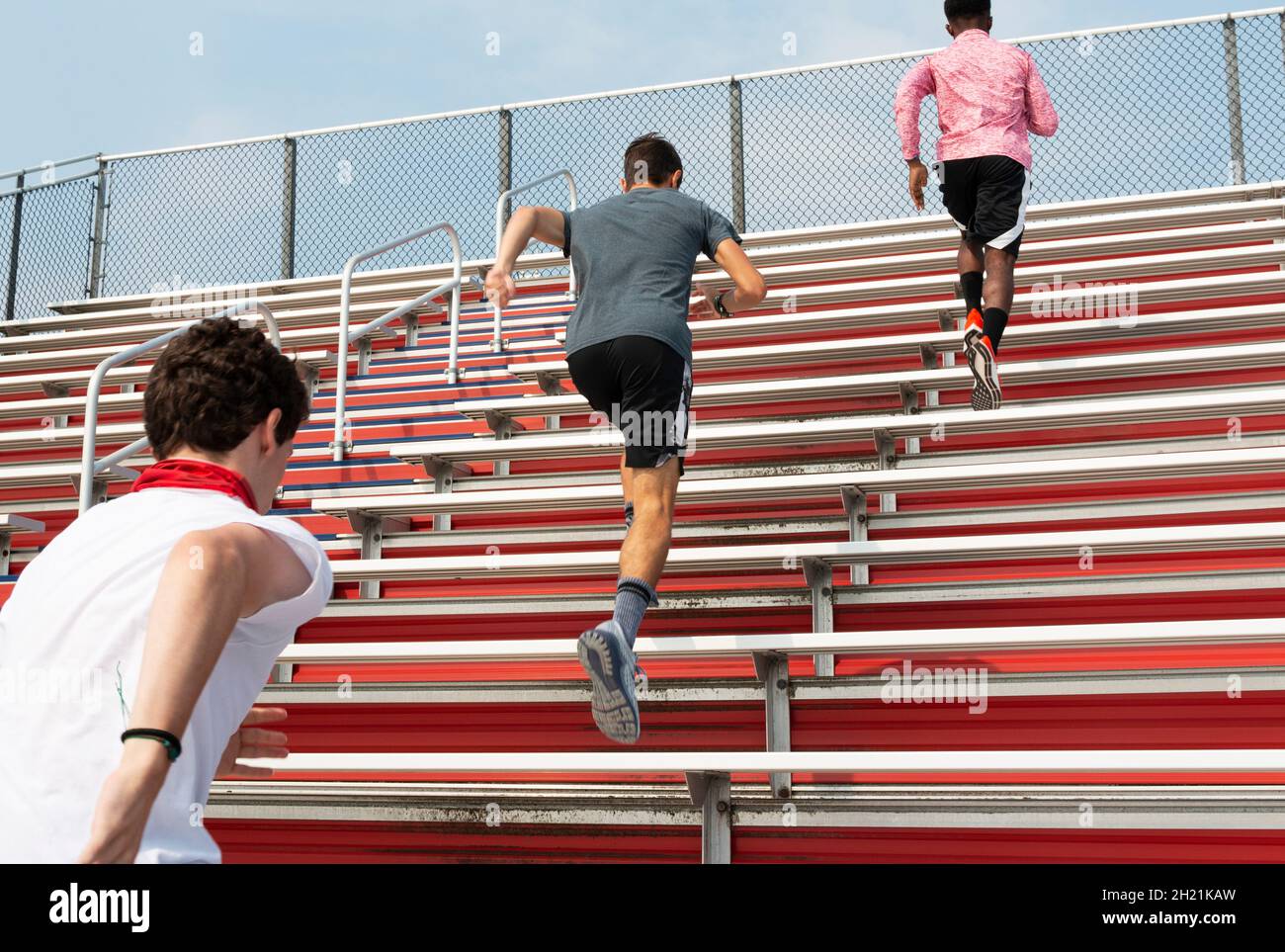 Running Stadium Stairs