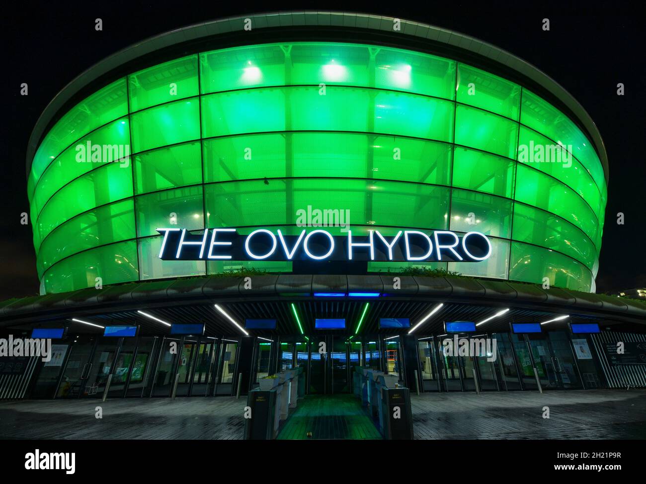 Front entranc the ovo arena glasgow former sse hydro hi-res stock ...