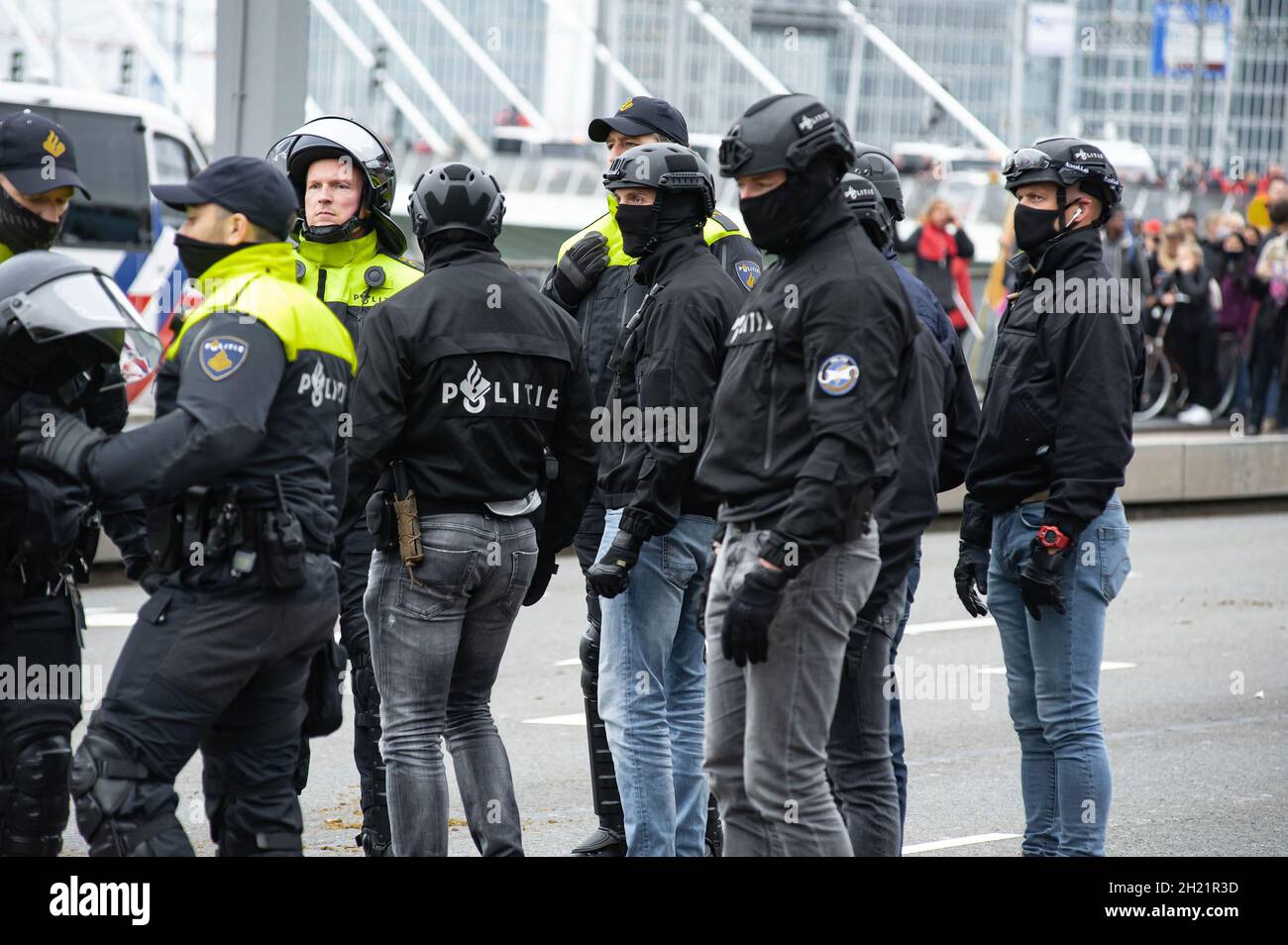 Two plainclothes officers hi-res stock photography and images - Alamy