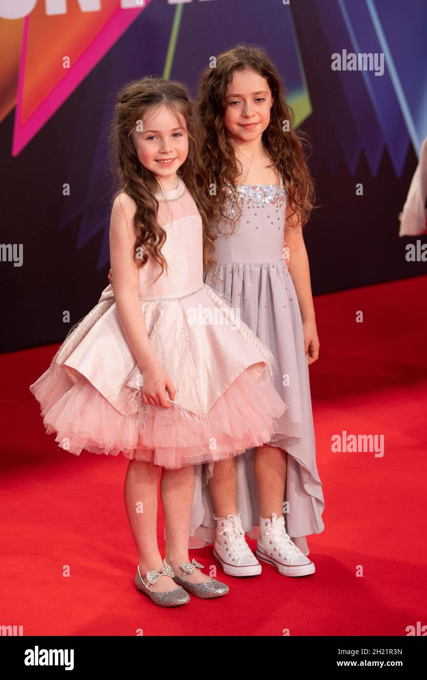 London, UK. 13th Oct, 2021. Ellie Blake and Robyn Elwell attend the ...