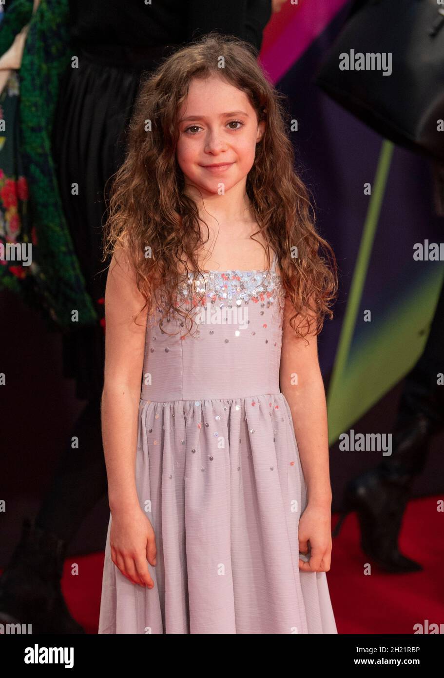 London, UK. 13th Oct, 2021. Robyn Elwell attends the Gala Premiere for ...