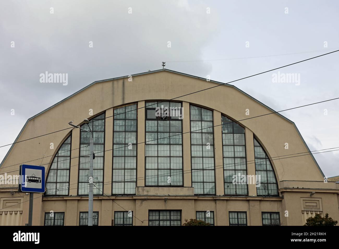 Riga Market Hall Stock Photo - Alamy