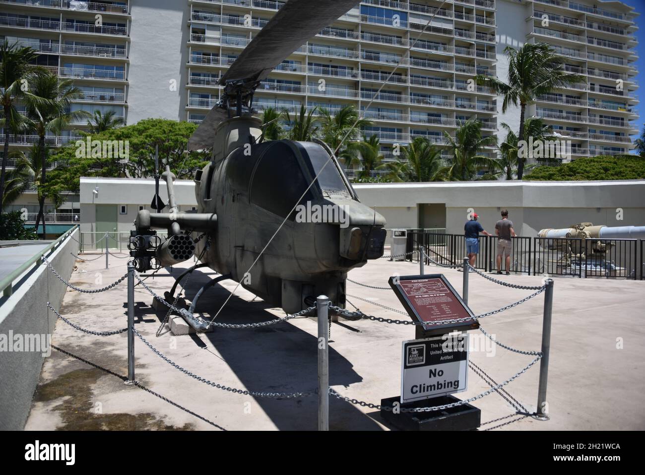 Oahu, HI. U.S.A. 6/9/2021. Fort DeRussy. Constructed Batteries Randolph ...