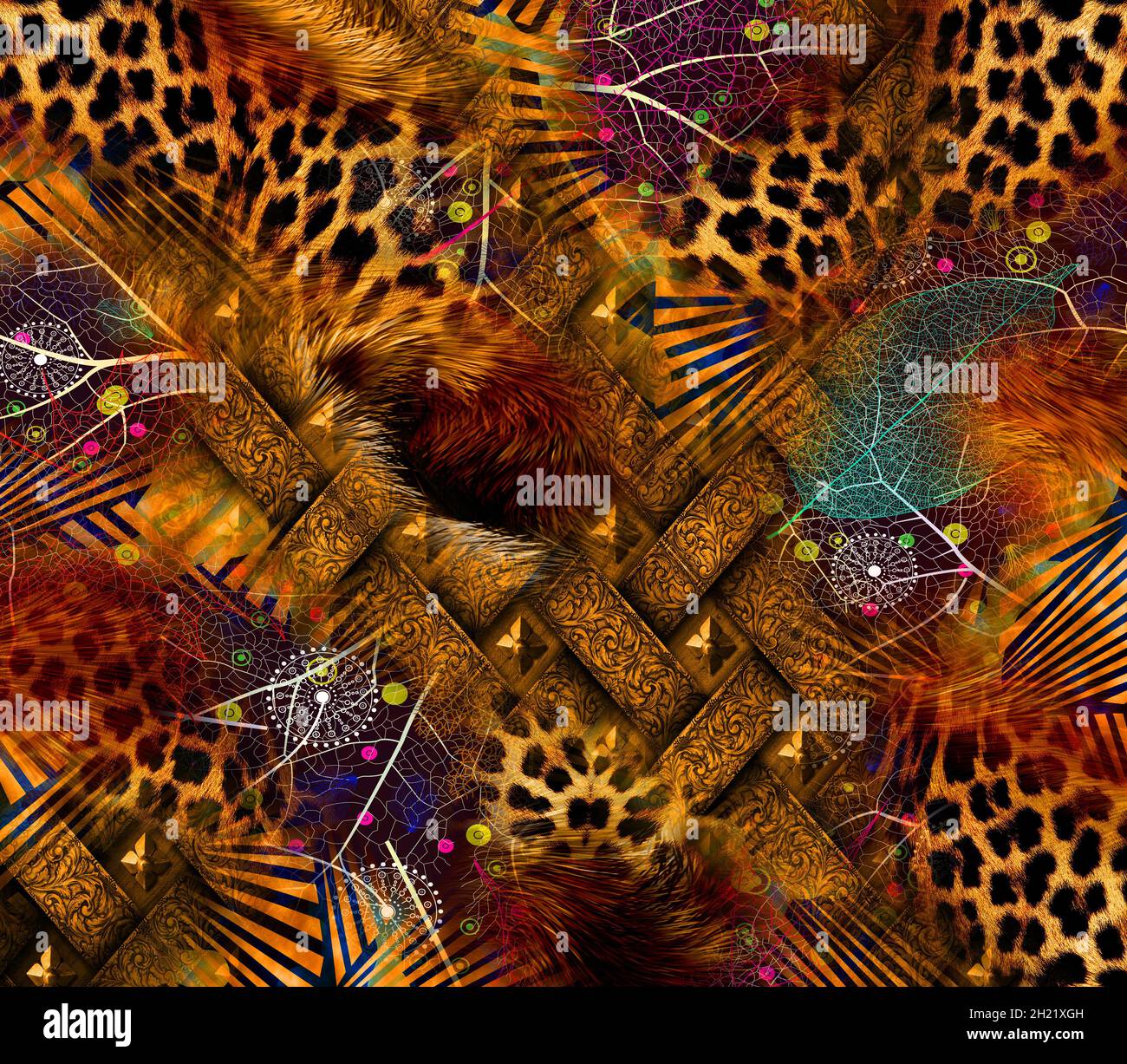 textile fabric print patterns, fashion designs Stock Photo - Alamy