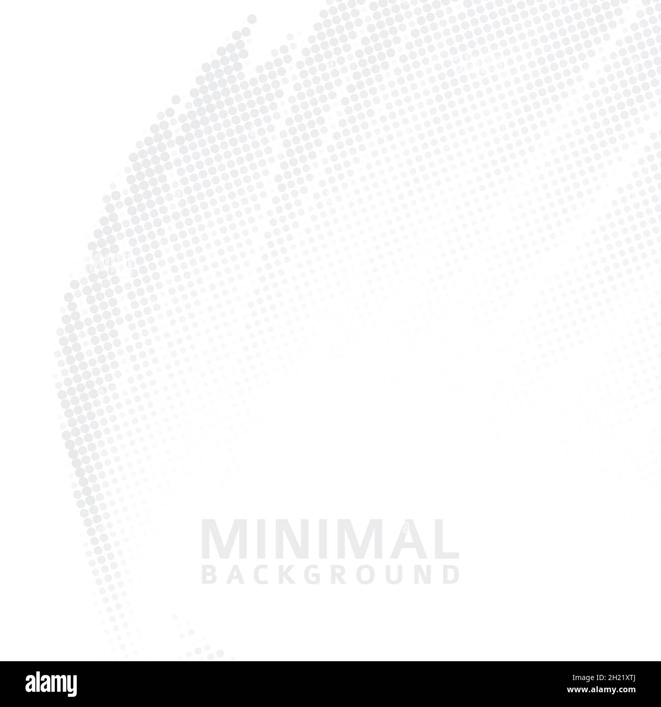 Minimal white background with gray halftone effect. Subtle vector ...