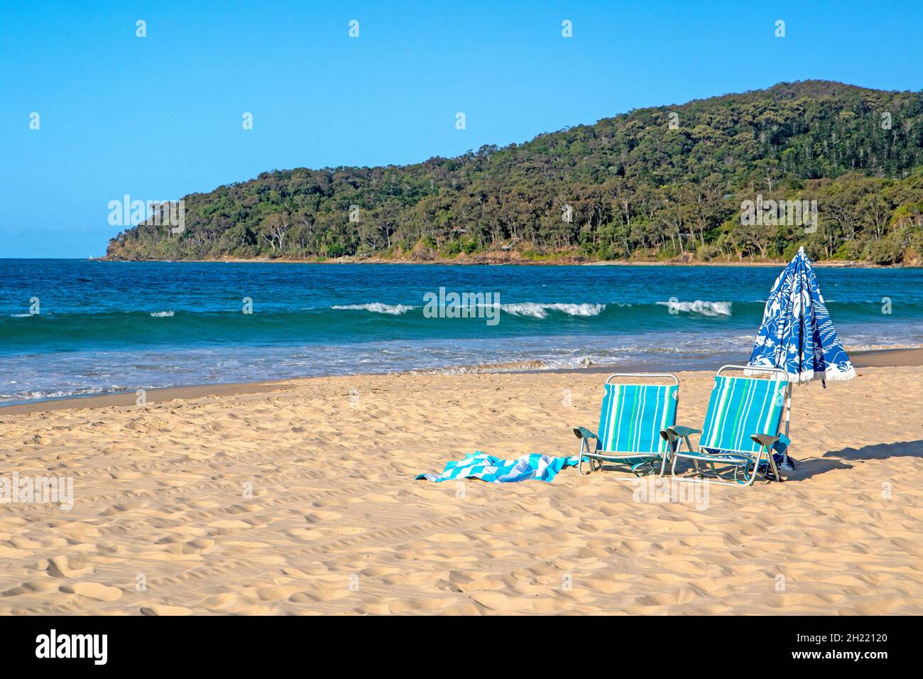 Noosa Main Beach Stock Photo - Alamy